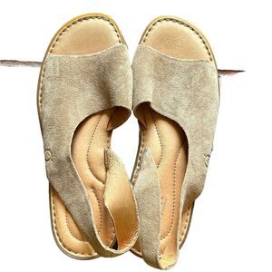 Born | Shoes | Born Womens Inlet Fisherman Sandals Brown Leather Suede ...